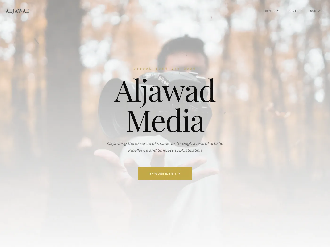 Photographer Visual Identity
