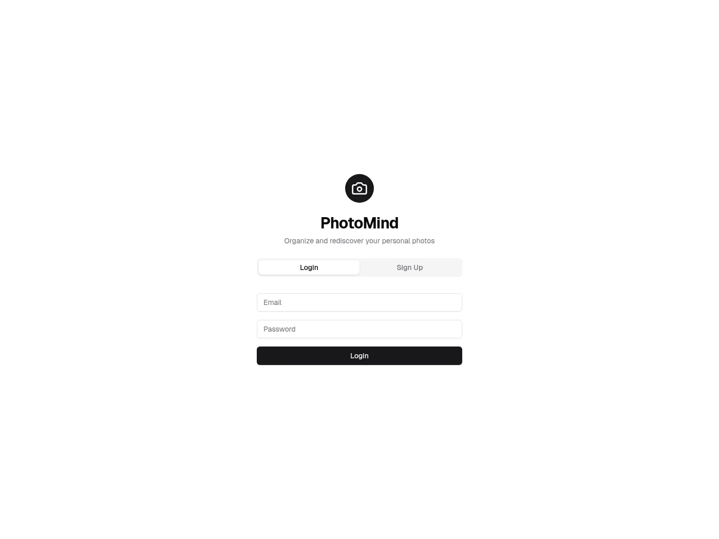 PhotoMind Organizer