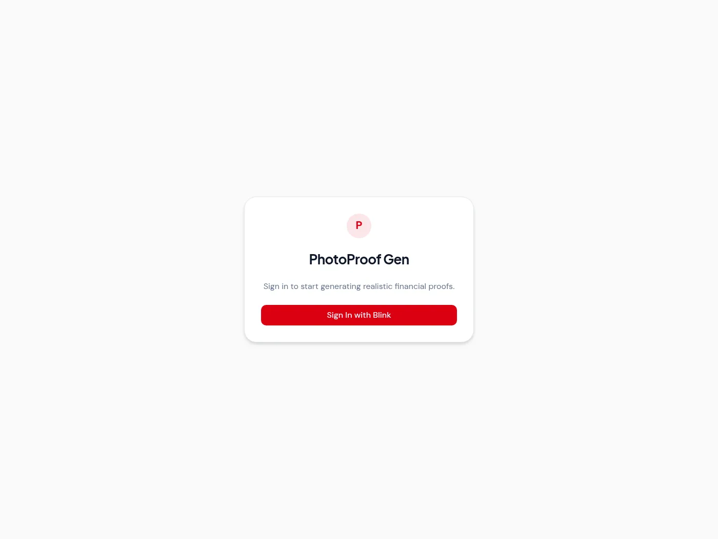 PhotoProof Generator