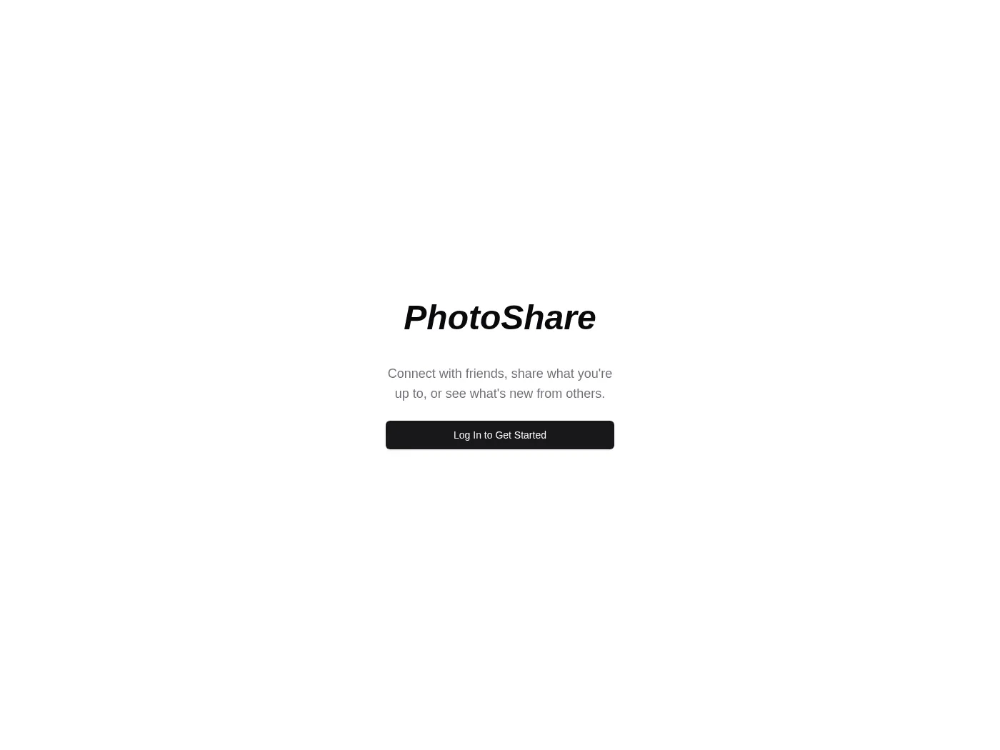 PhotoShare Network