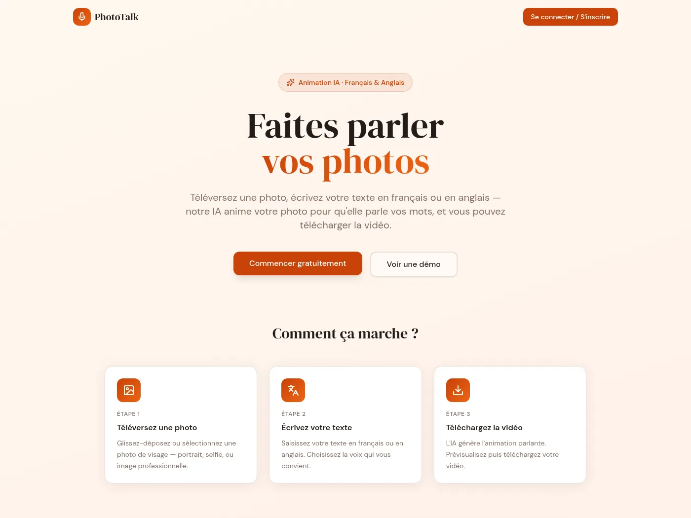 PhotoTalk Animator