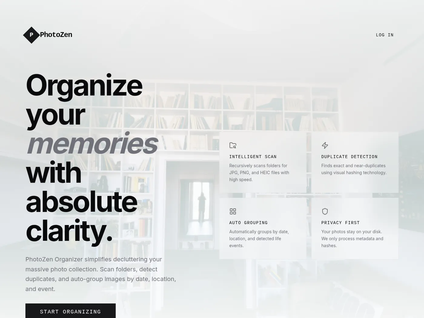 PhotoZen Organizer