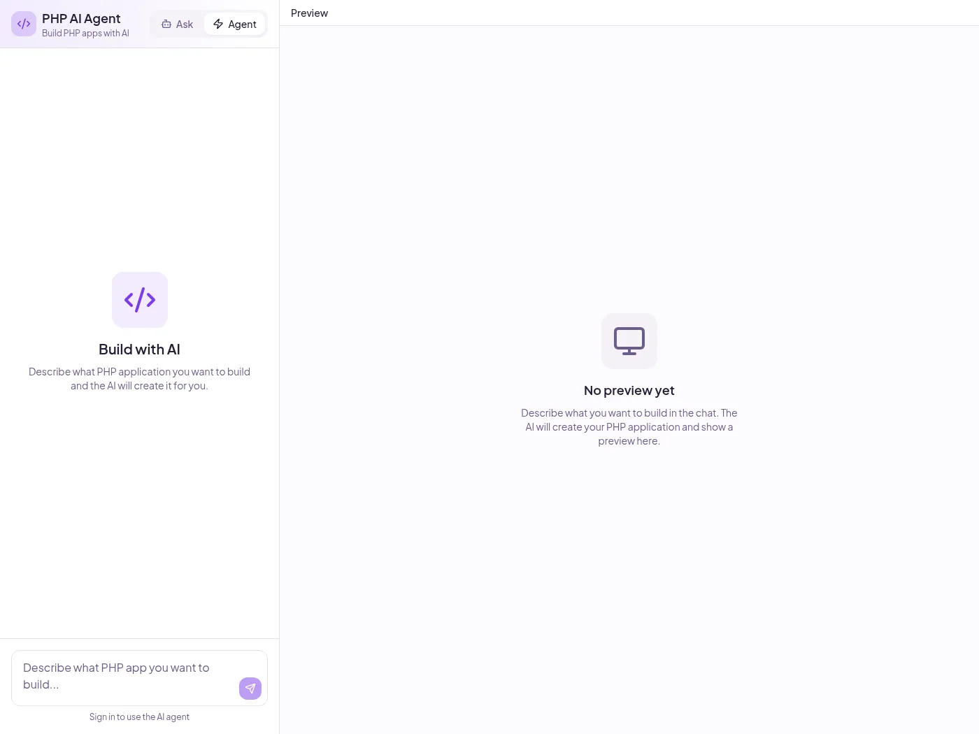 PHP AI Agent
