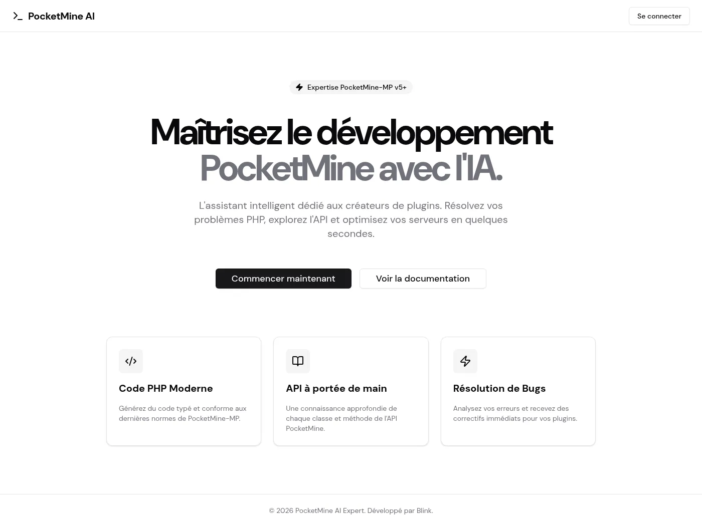 PHP Pocketmine AI Expert