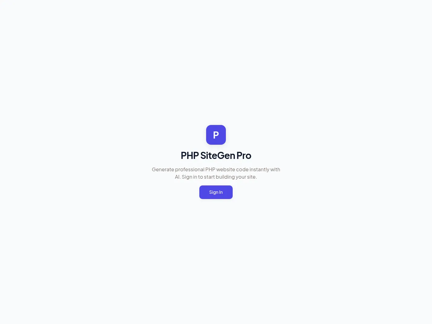 PHP SiteGen Pro