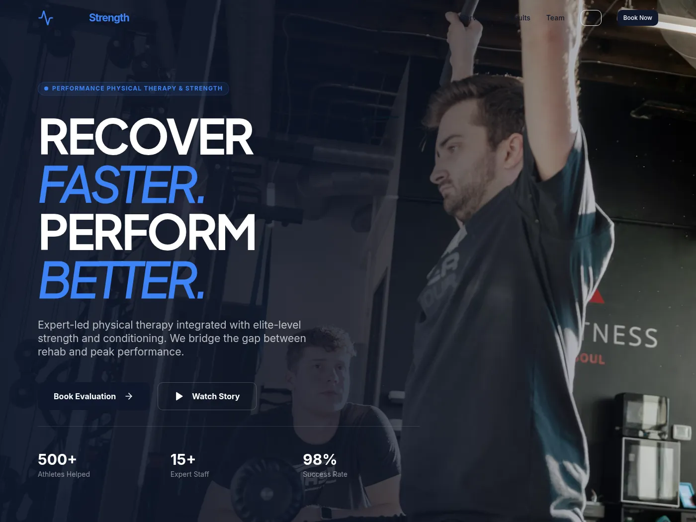 PhysioStrength Pro Site