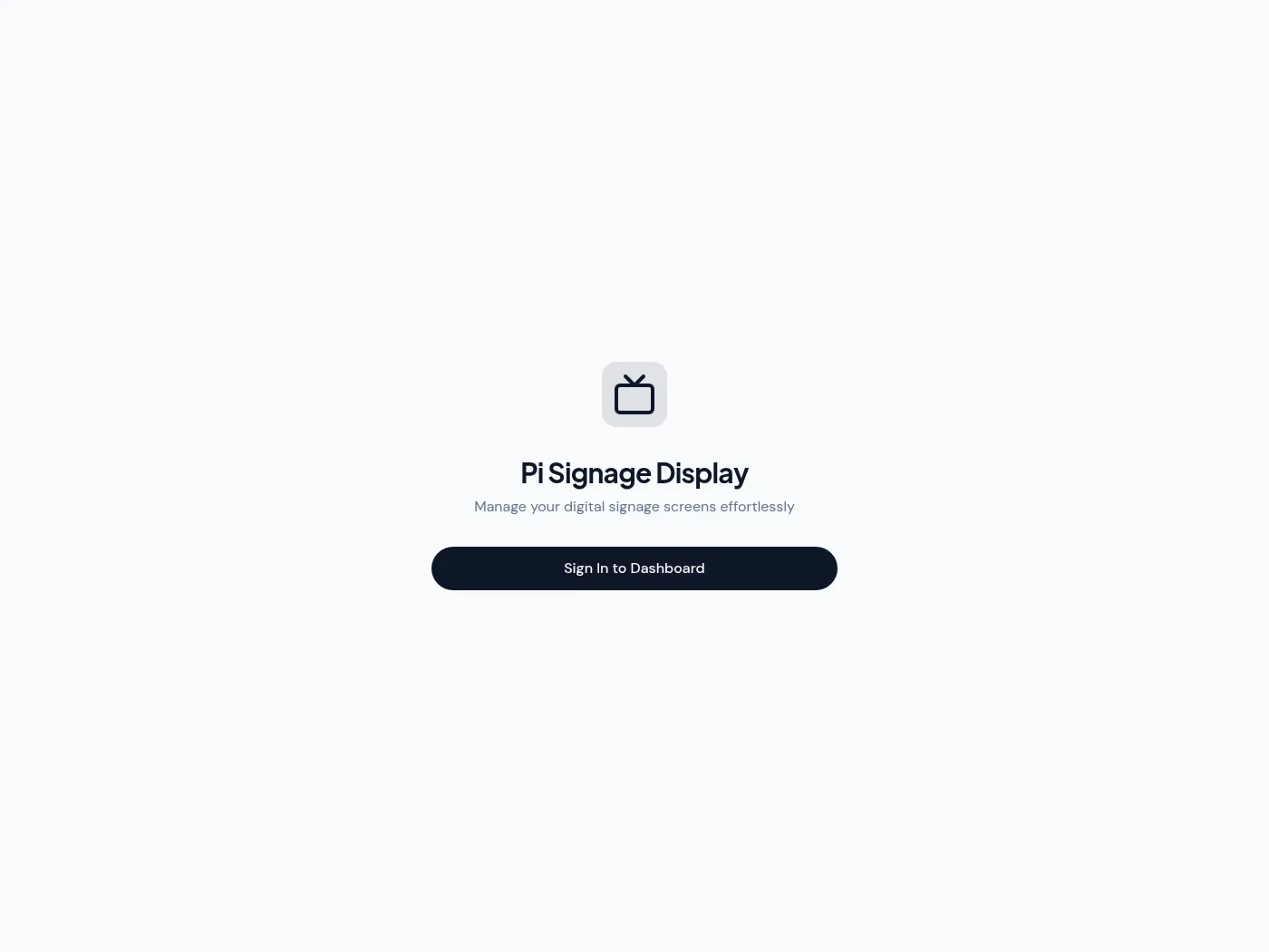 Pi Signage Display