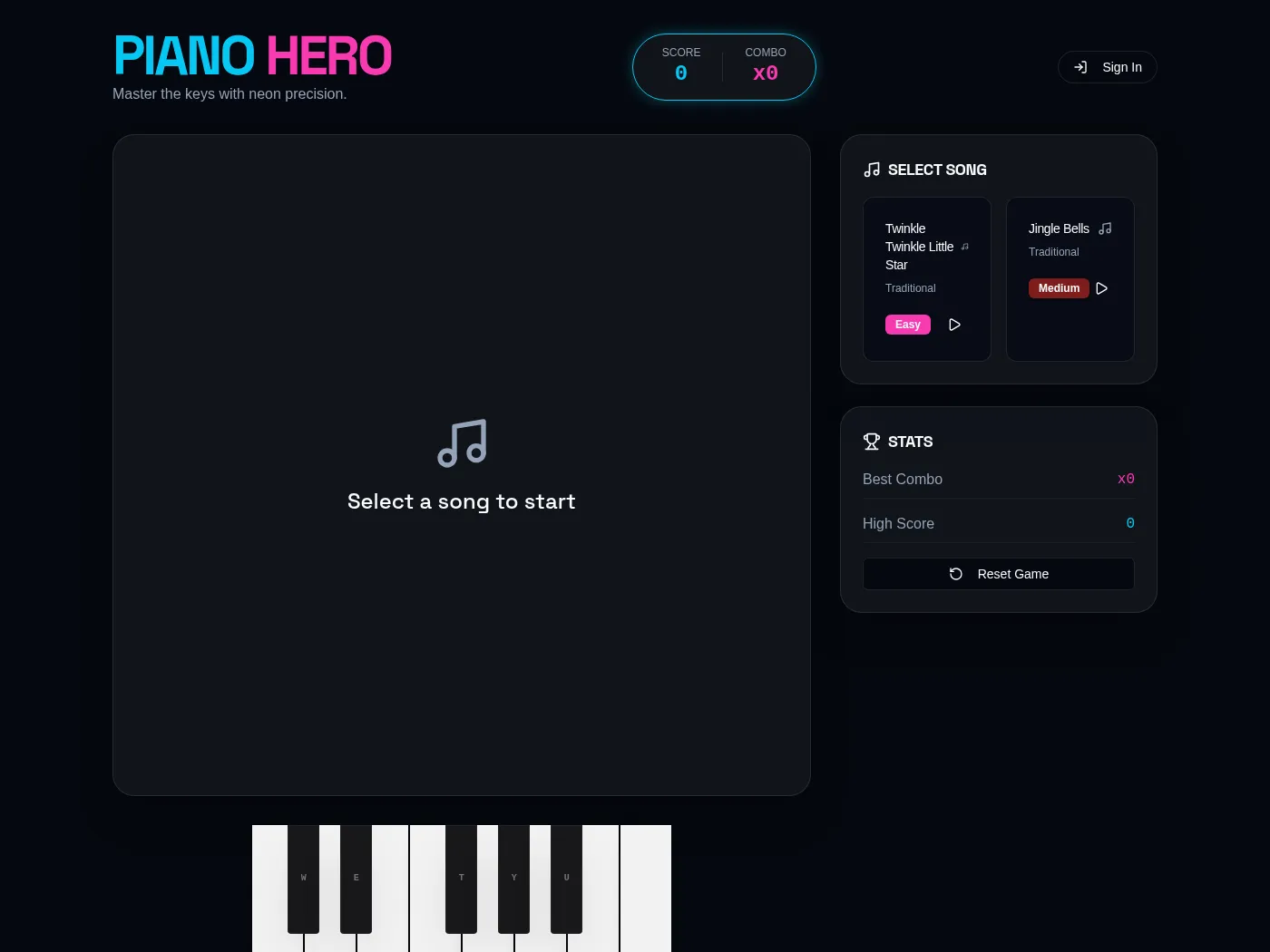 Piano Hero