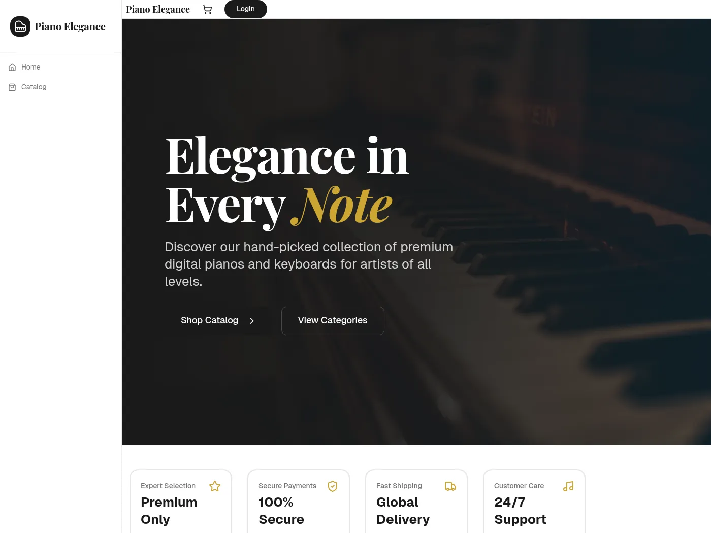 Digital Piano Shop