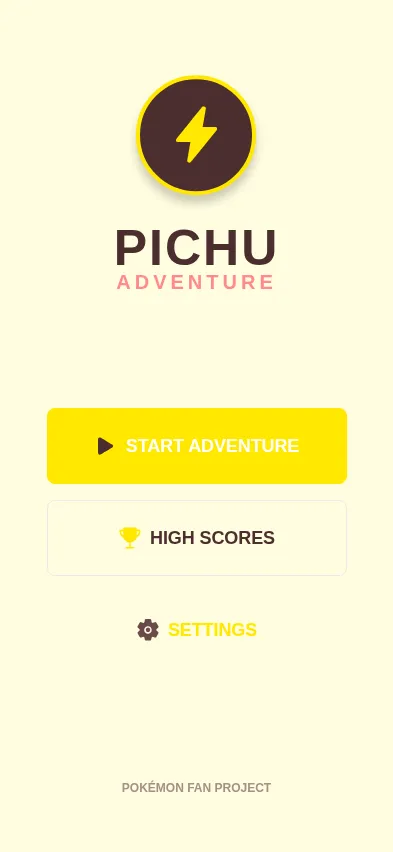 Pichu Adventure Game