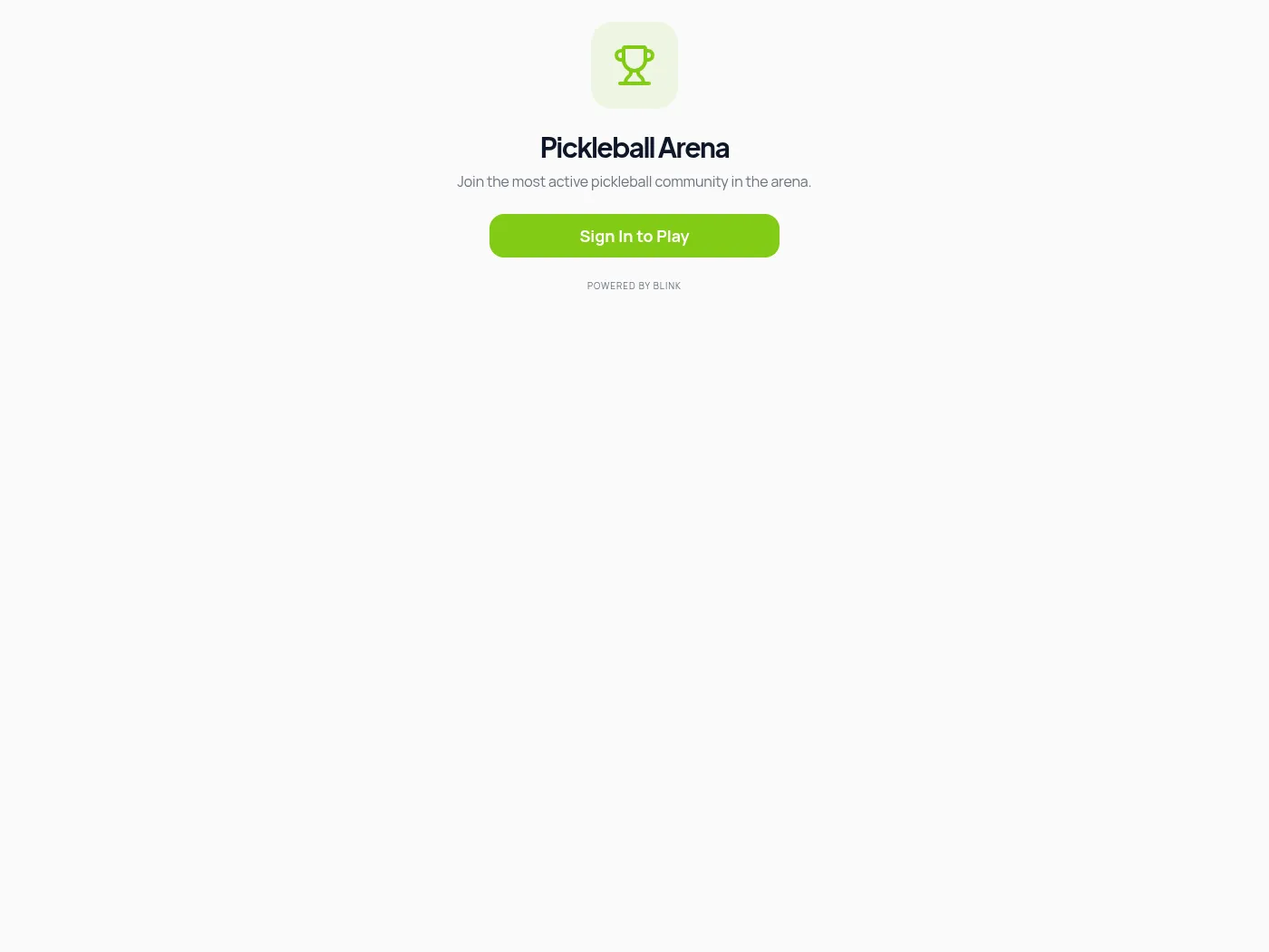Pickleball Arena