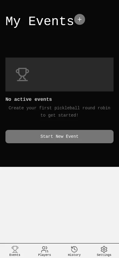 Pickleball Round Robin