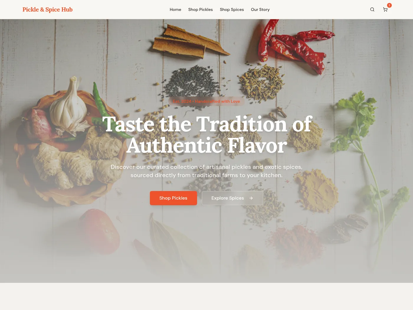 Pickle & Spice Hub