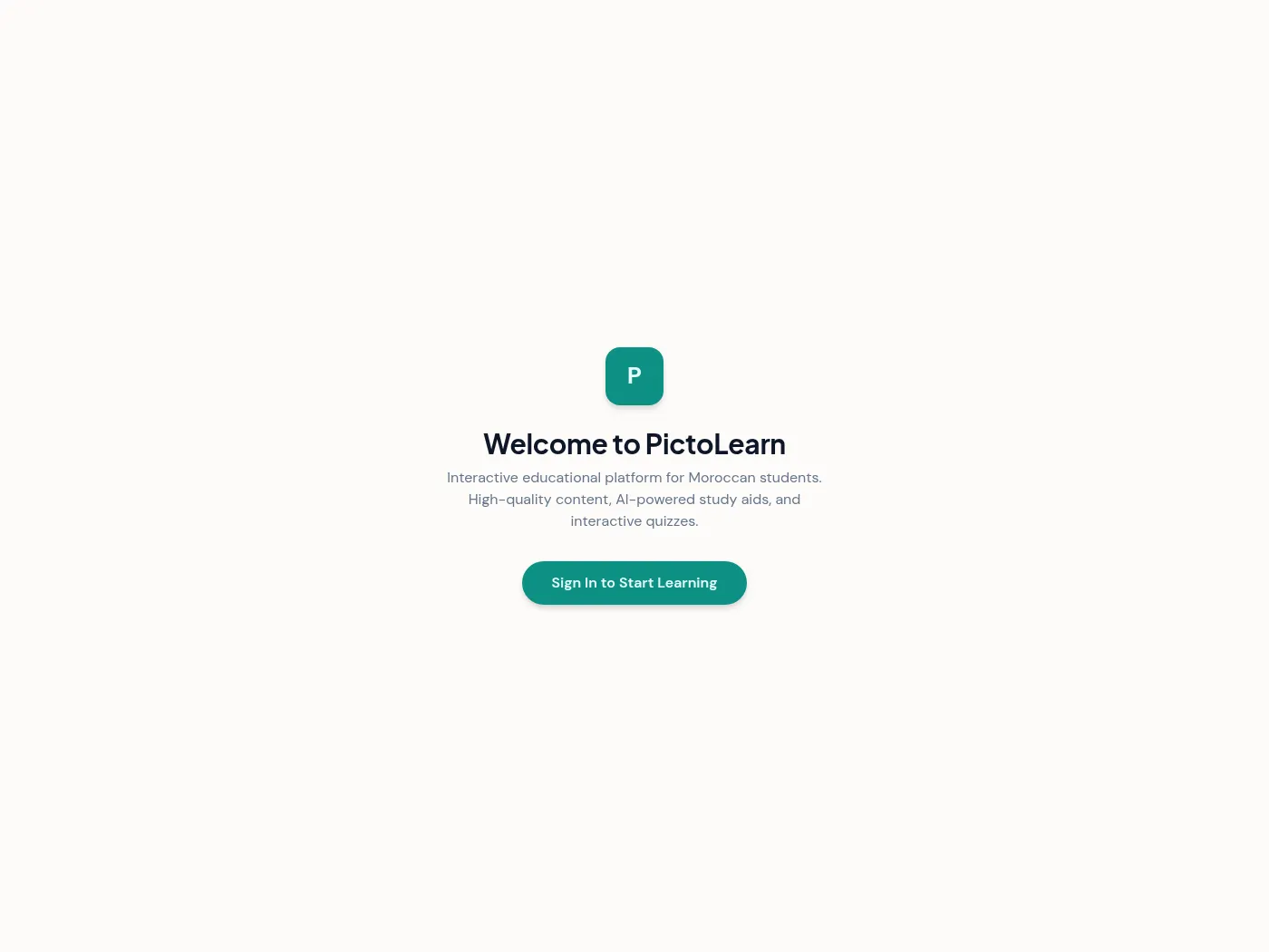 PictoLearn Platform