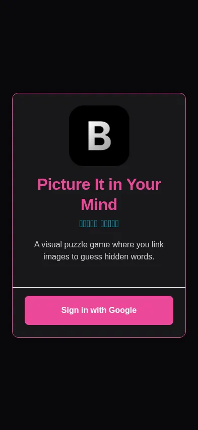 Picture Mind Game