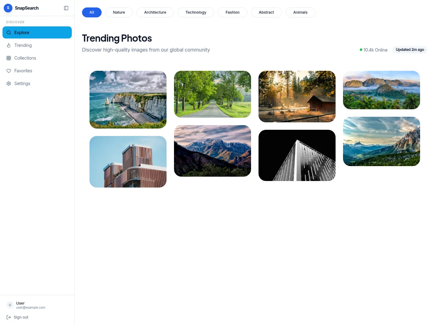 SnapSearch App