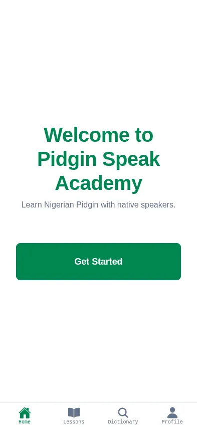 Pidgin Speak Academy