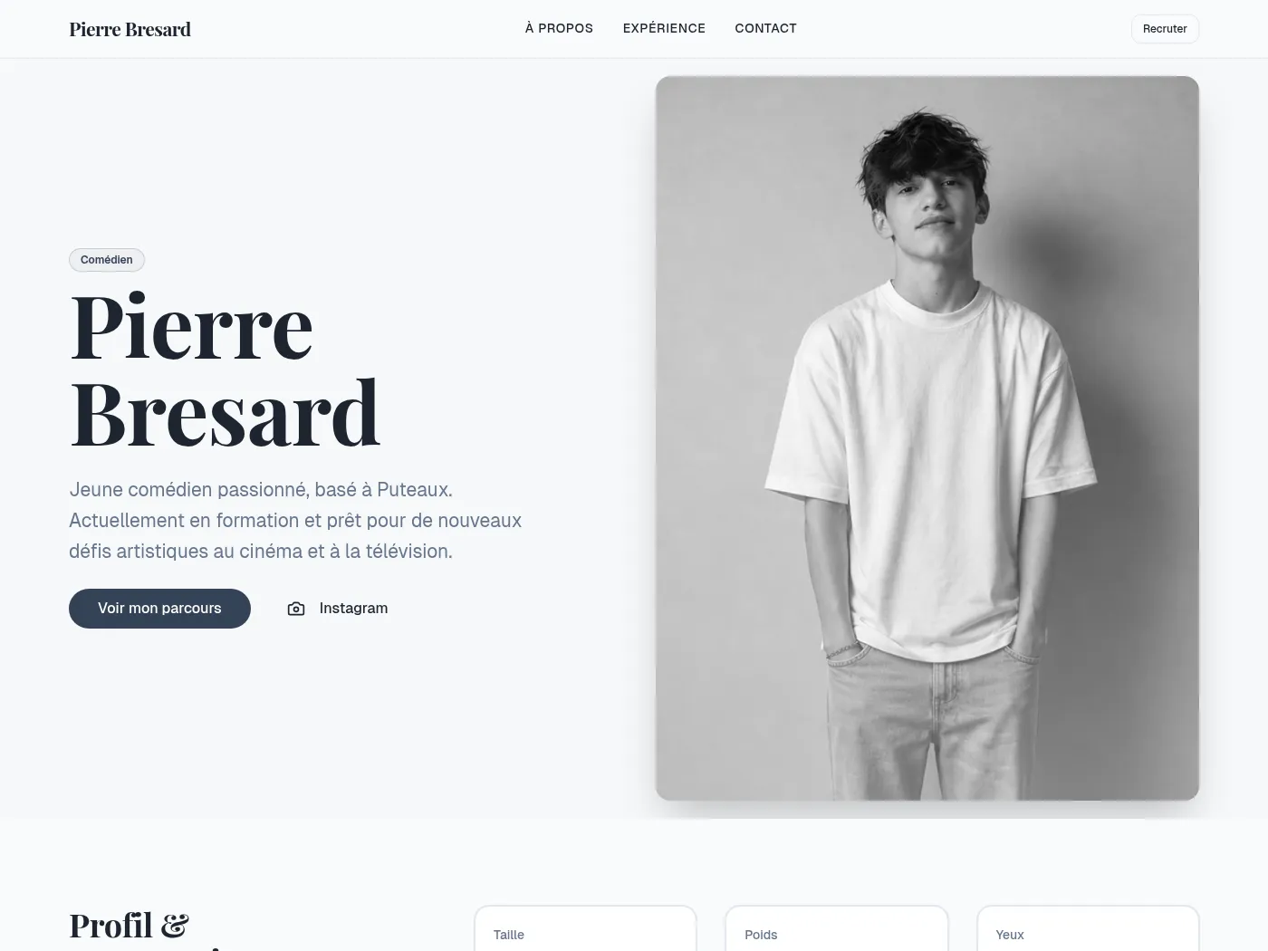 Pierre Bresard Portfolio