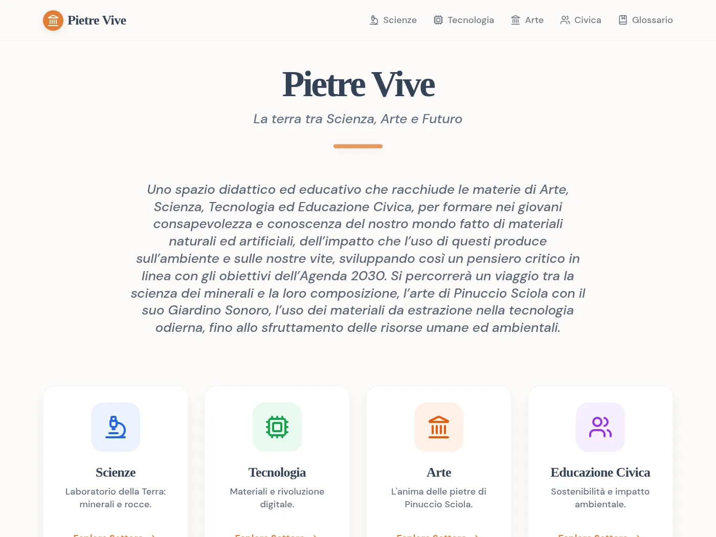 Pietre Vive EdTech Hub