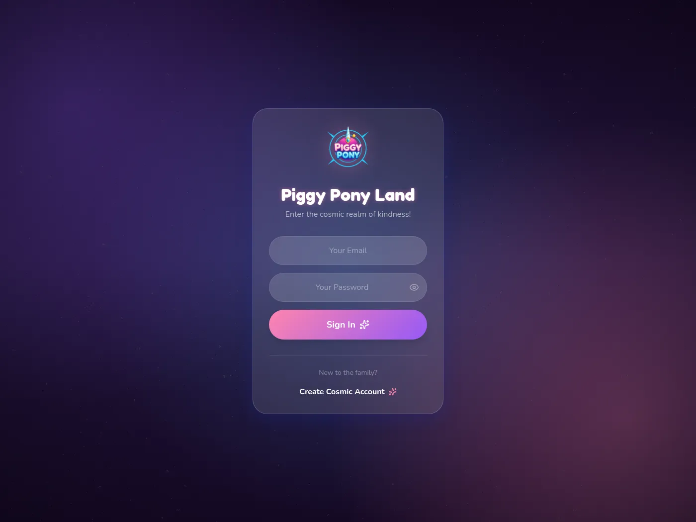 Piggy Pony Land