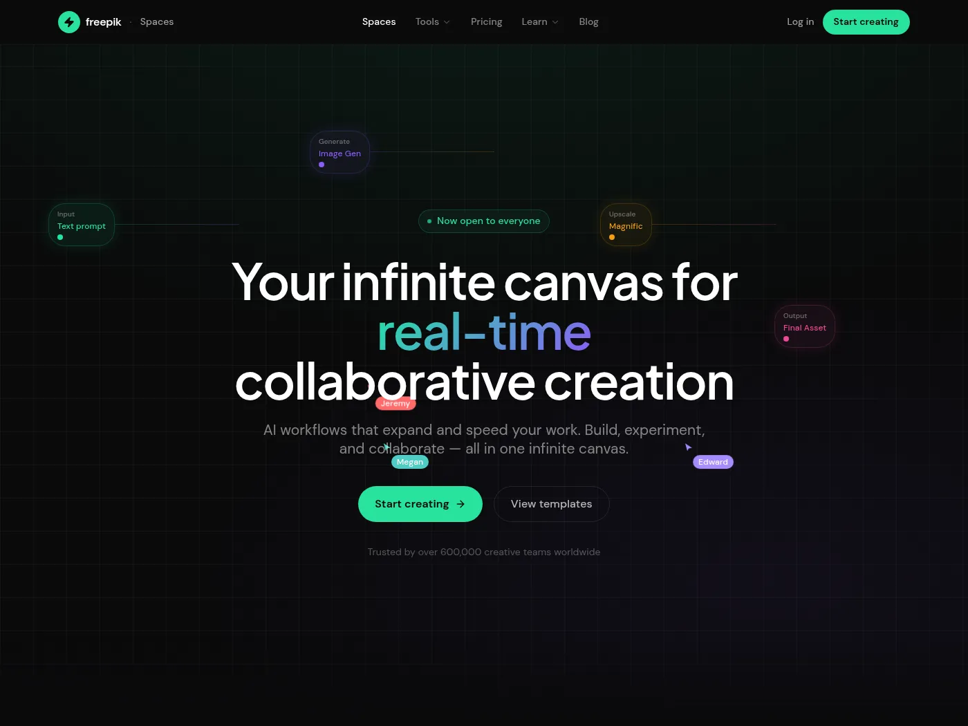 Pikaso Spaces Clone