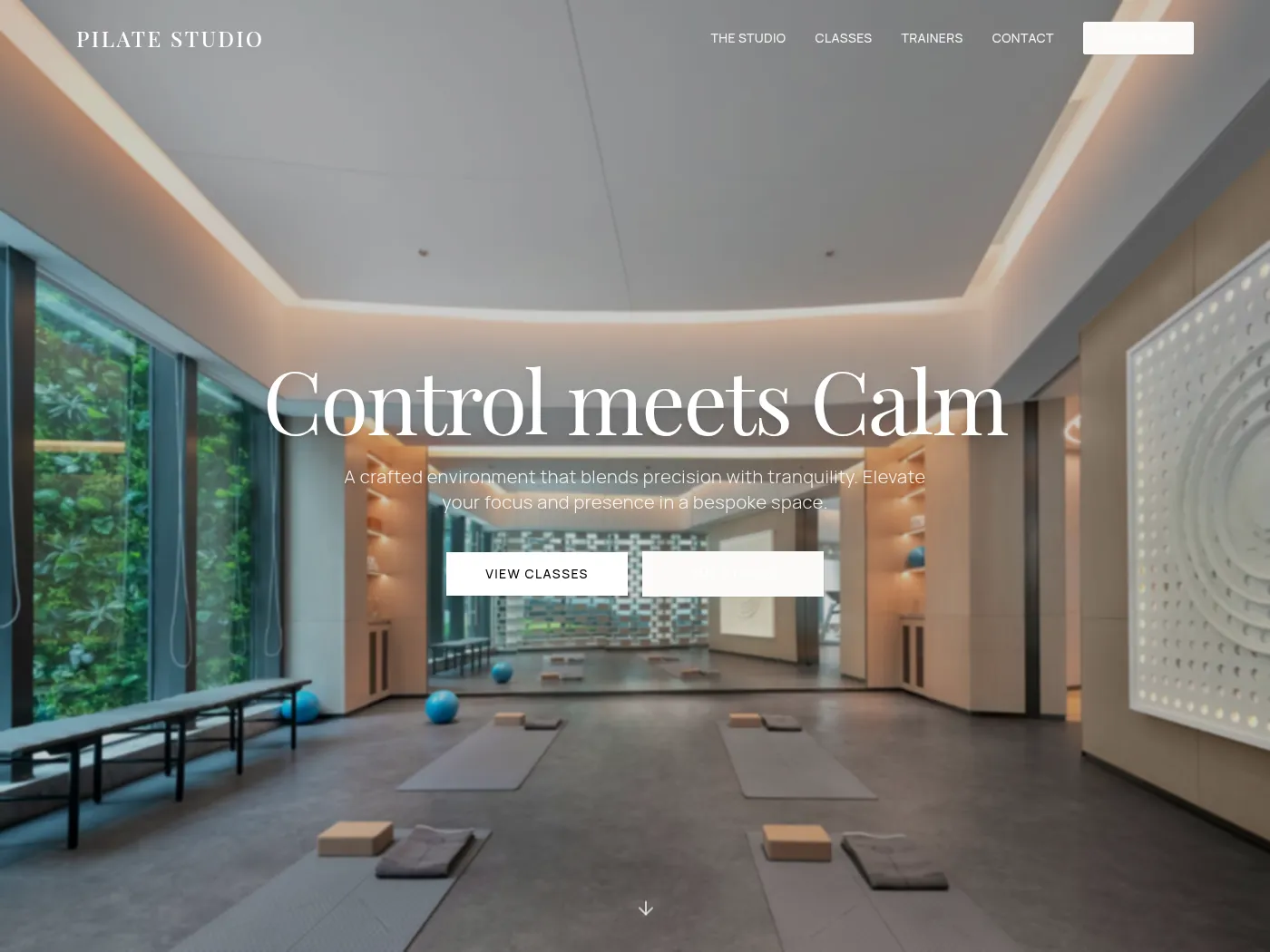 Pilate Studio Website