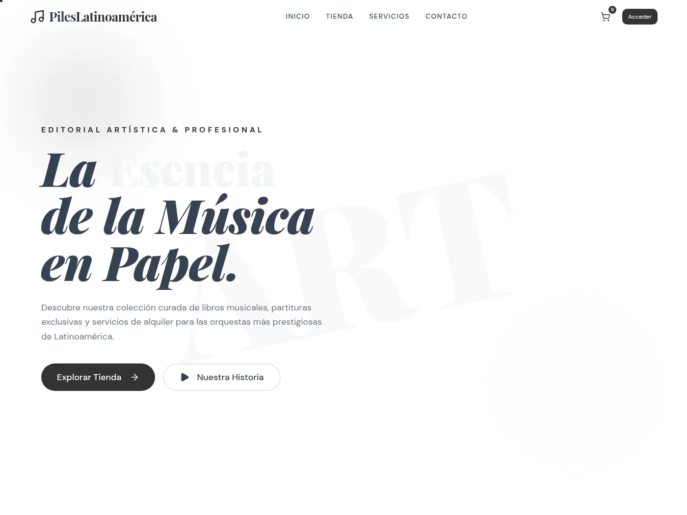 PilesLatinoamérica Web Store
