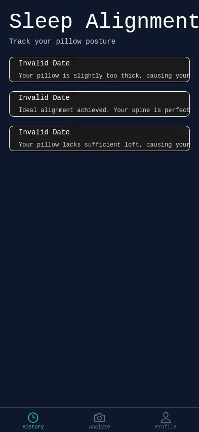 PillowFit Analyzer