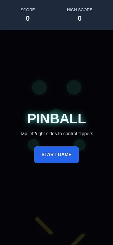 Pinball Mobile Game