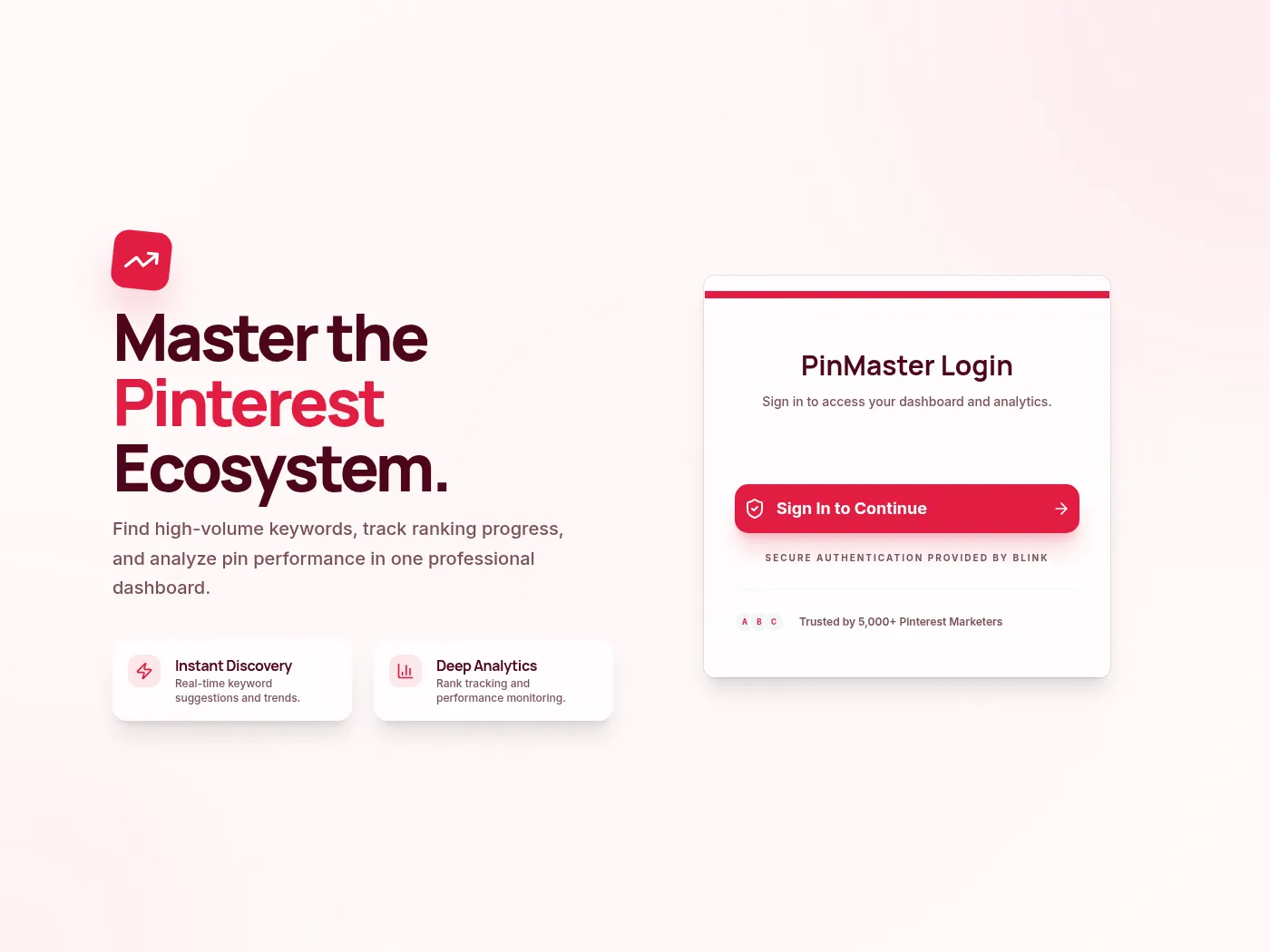 Pinclics Clone Web App