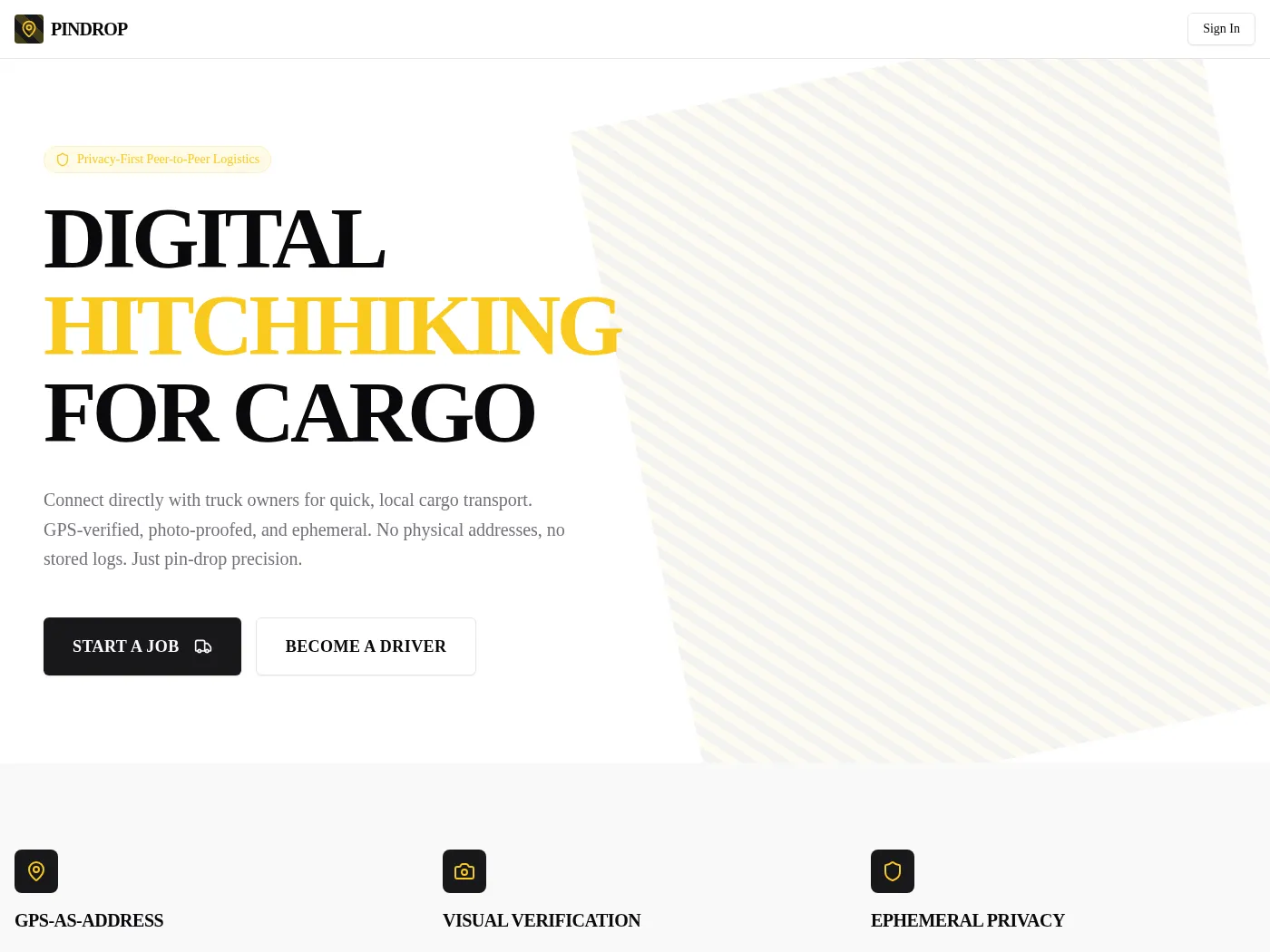 PinDrop Logistics
