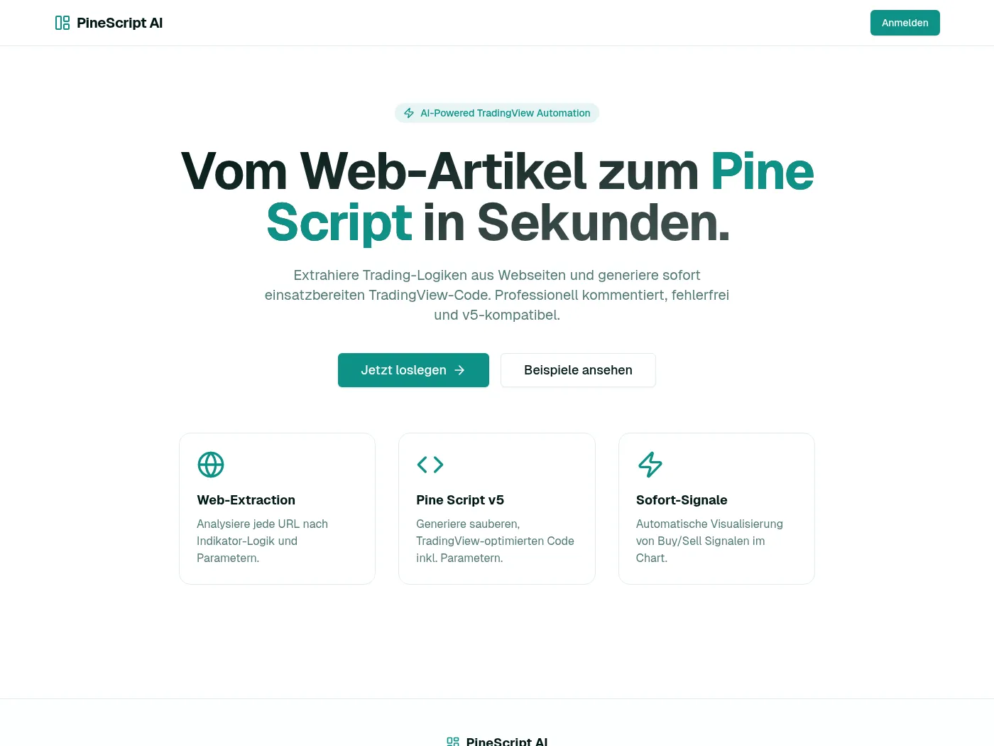 Pine Script AI Coder