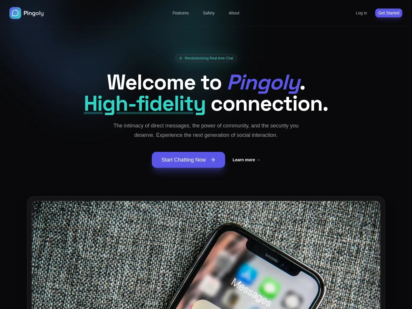 Pingoly Chat Web
