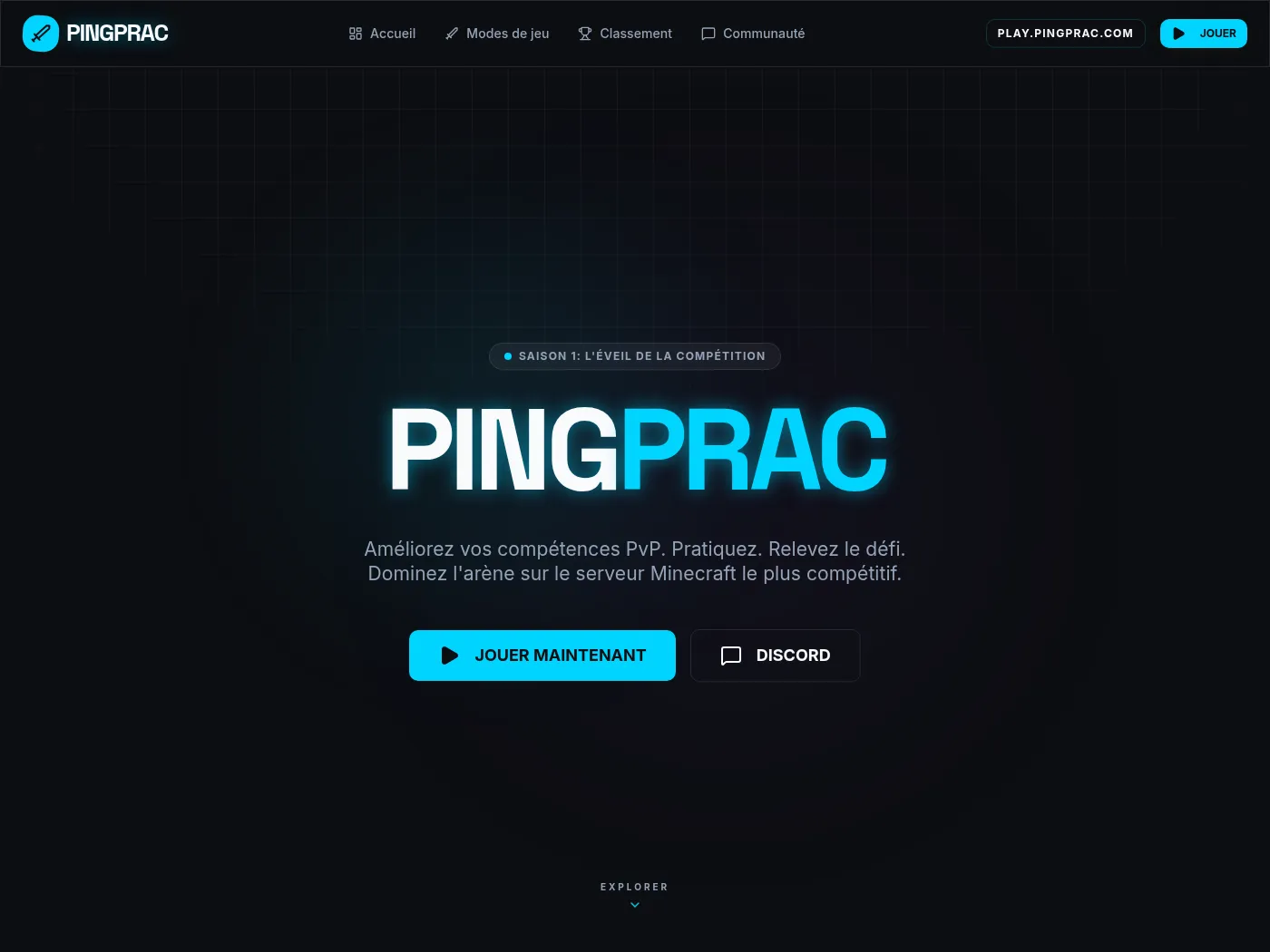 PingPrac Gaming Hub