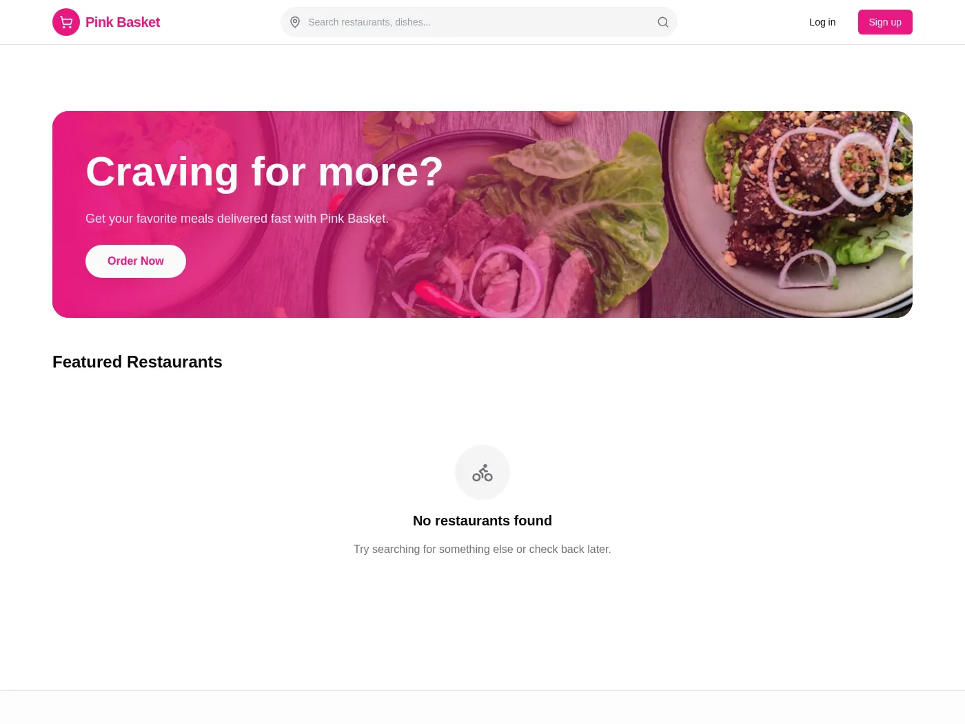 Pink Basket