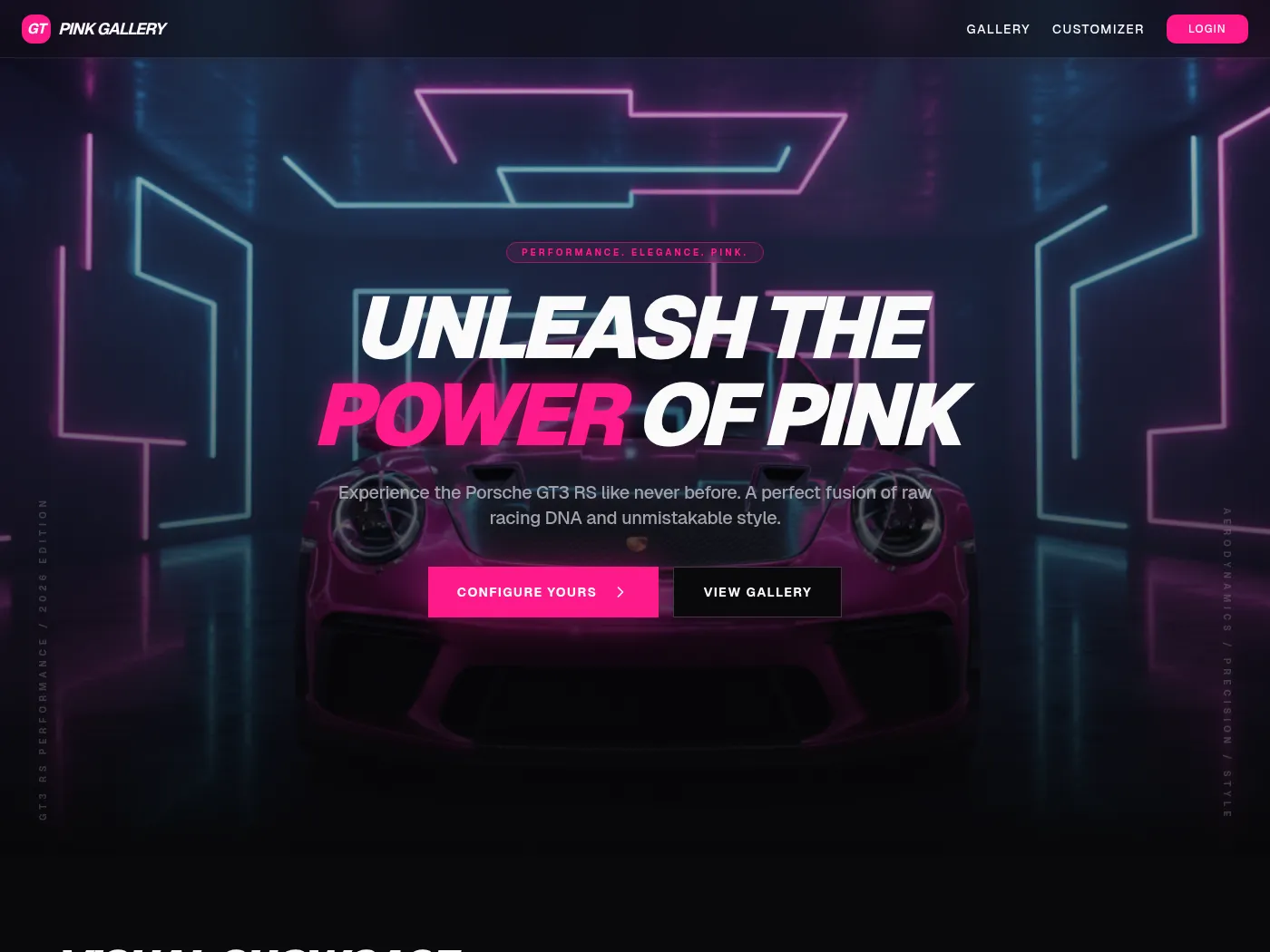 Pink GT3 RS Gallery