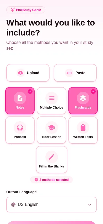 PinkStudy Genie App