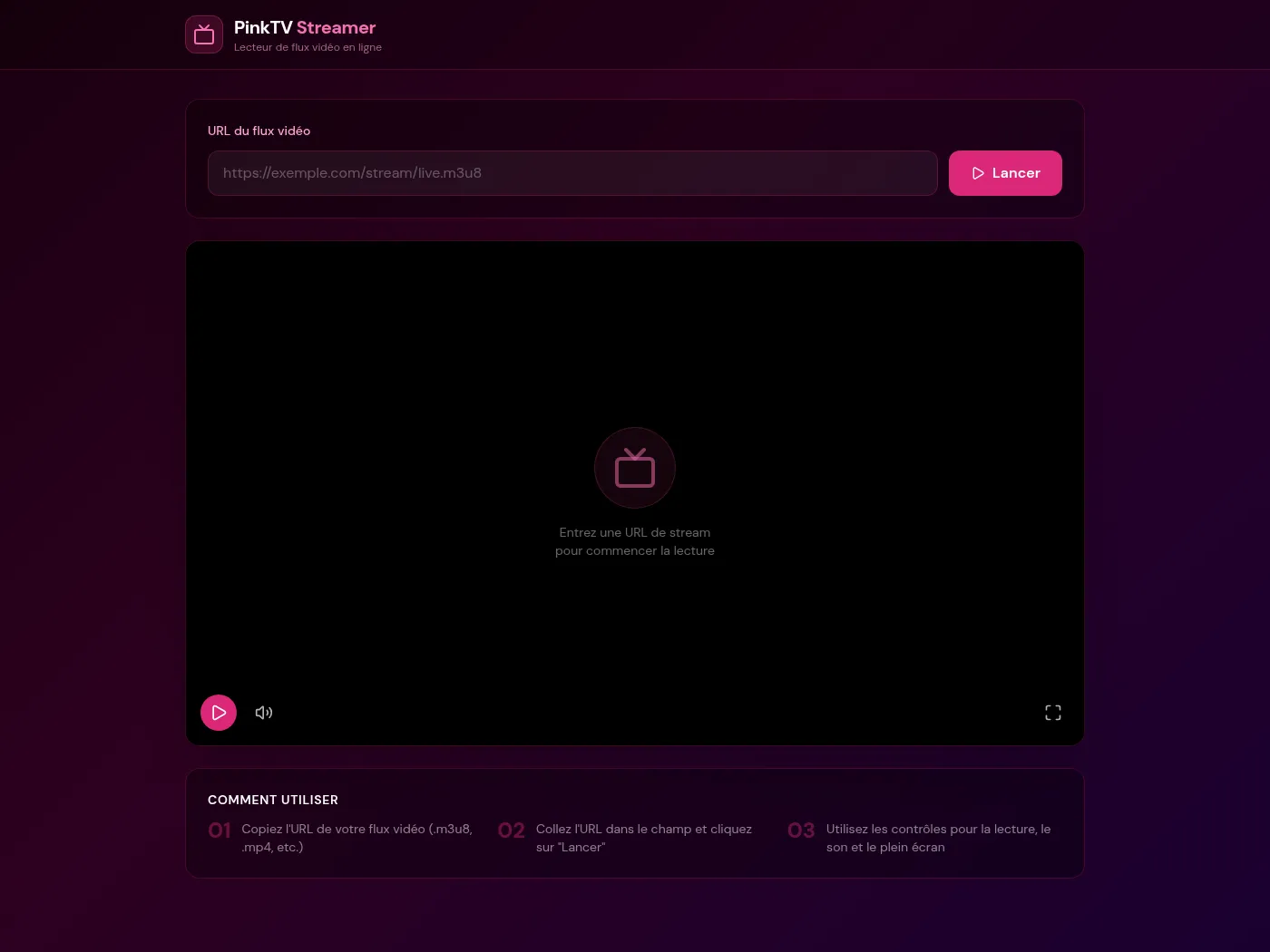 PinkTV Streamer