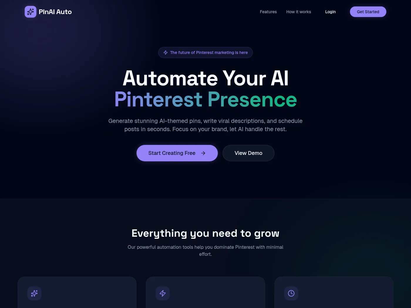 Pinterest AI Post Automator