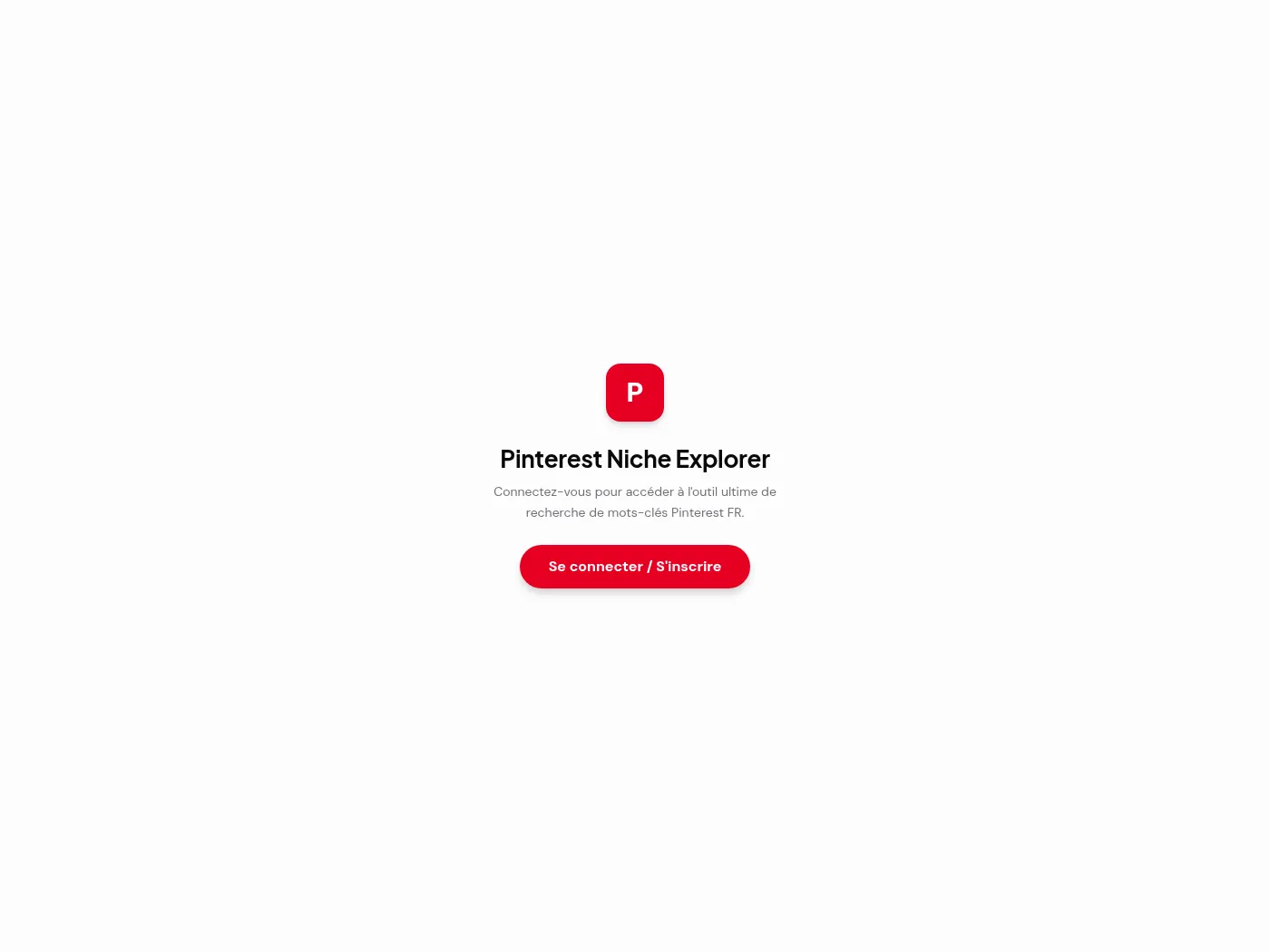 Pinterest Niche Explorer