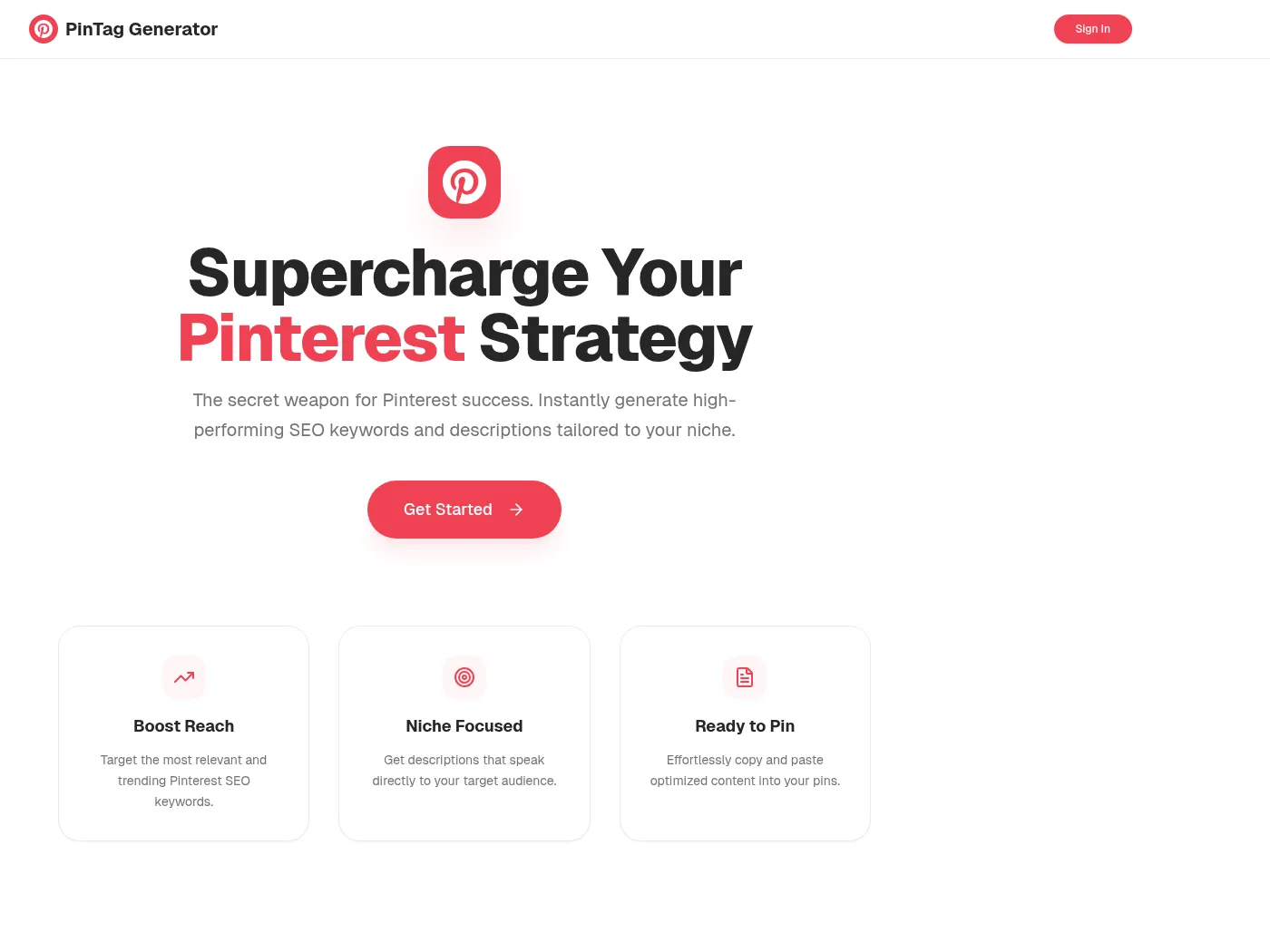 PinTag Generator