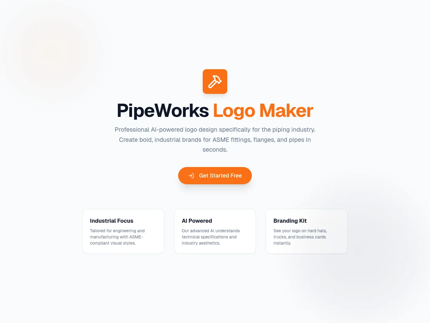 PipeWorks Logo Maker