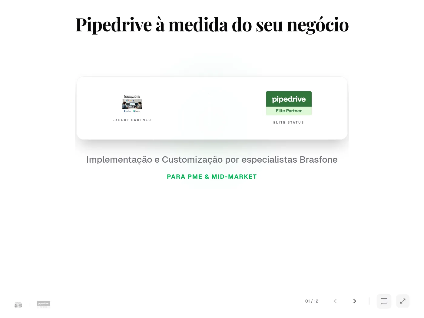 CRM Pipedrive Vendas Deck
