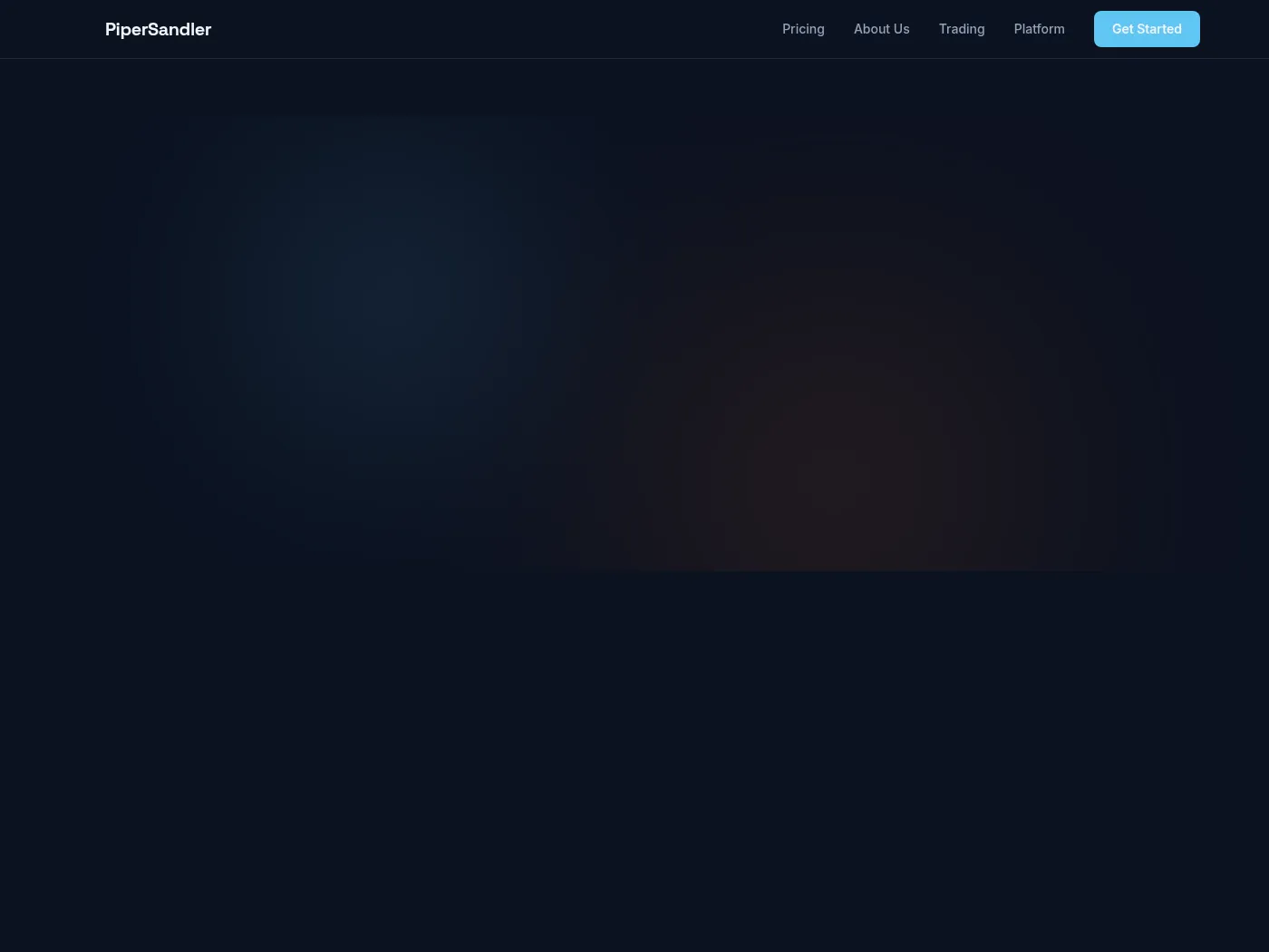 PiperSandler Trading Platform