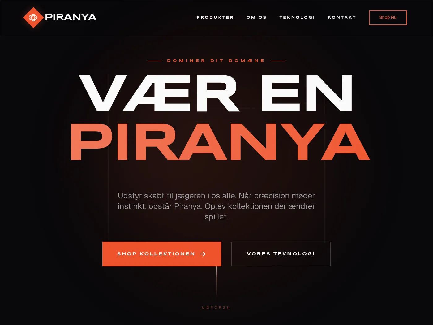 Piranya Promo Landing