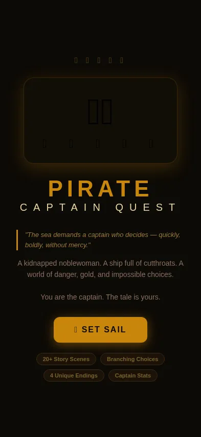 Pirate Captain Quest