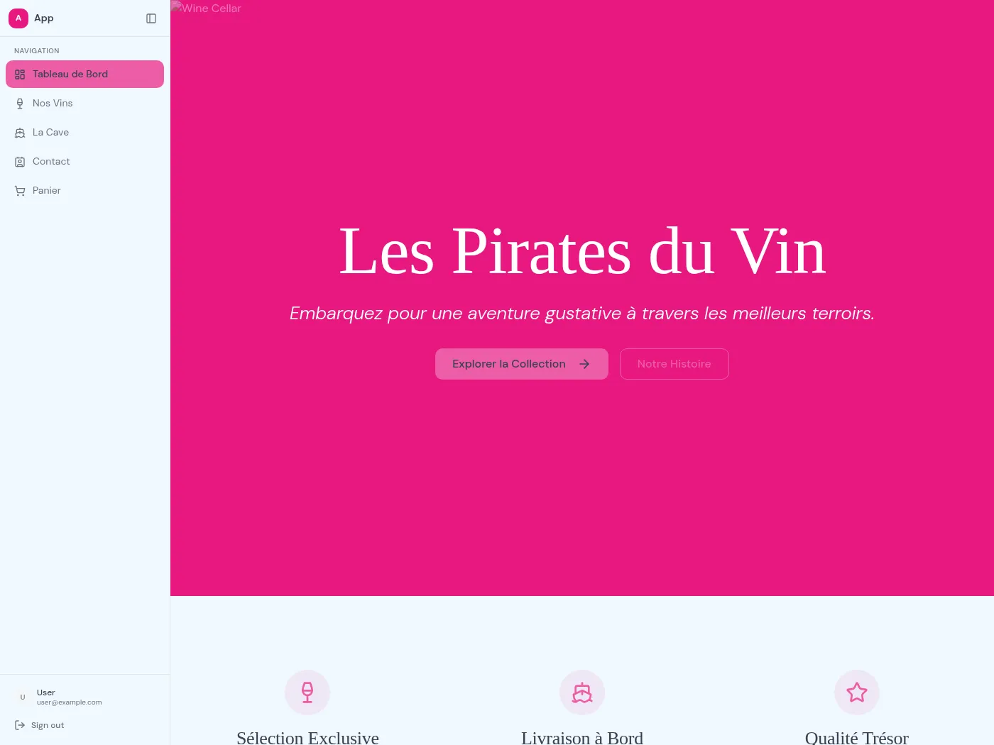 Les Pirates du Vin Shop