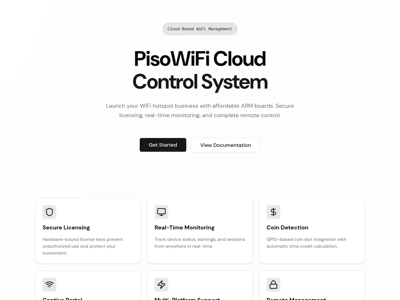 PisoWiFi Cloud Control