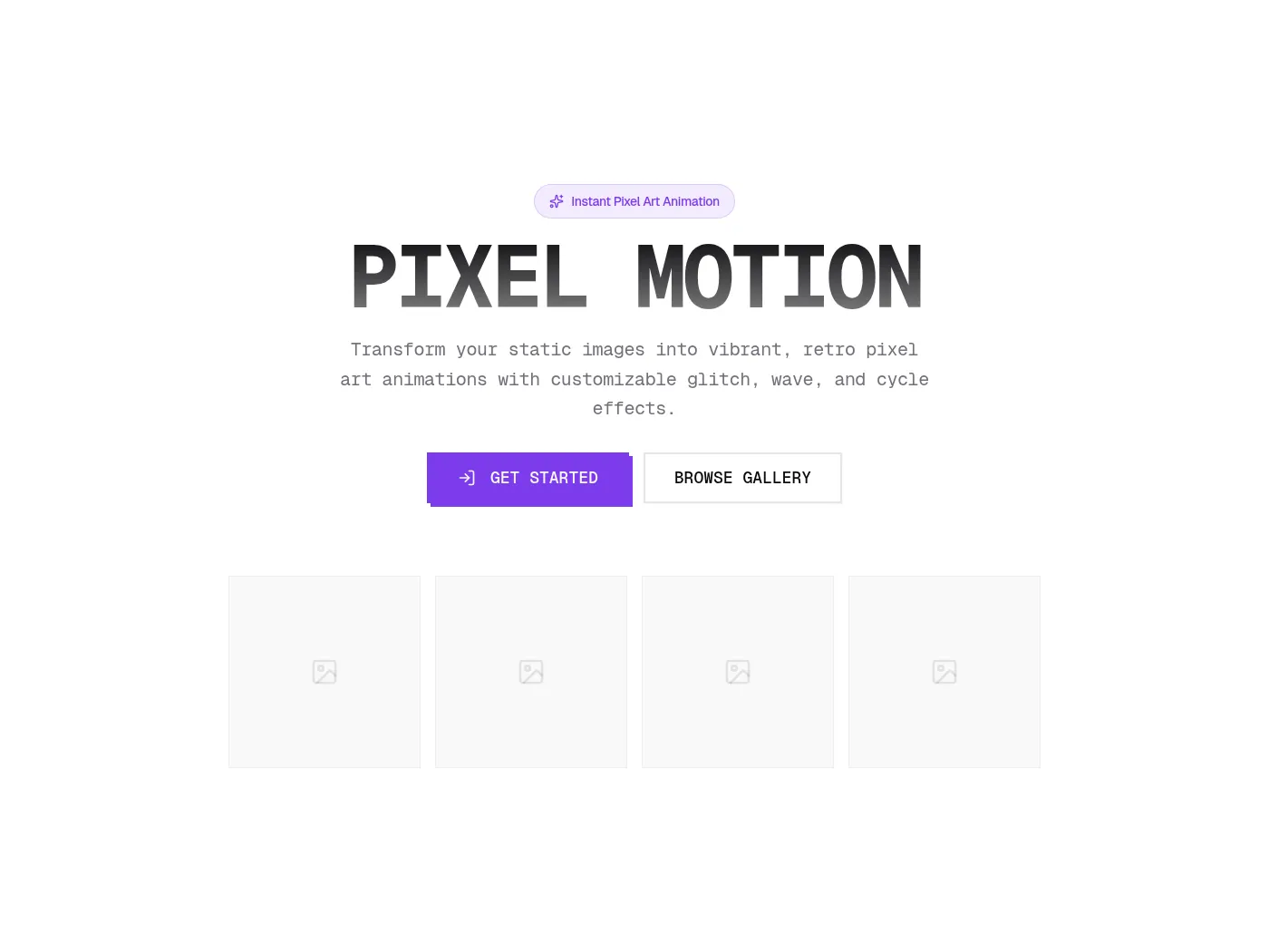 Pixel Motion Animator
