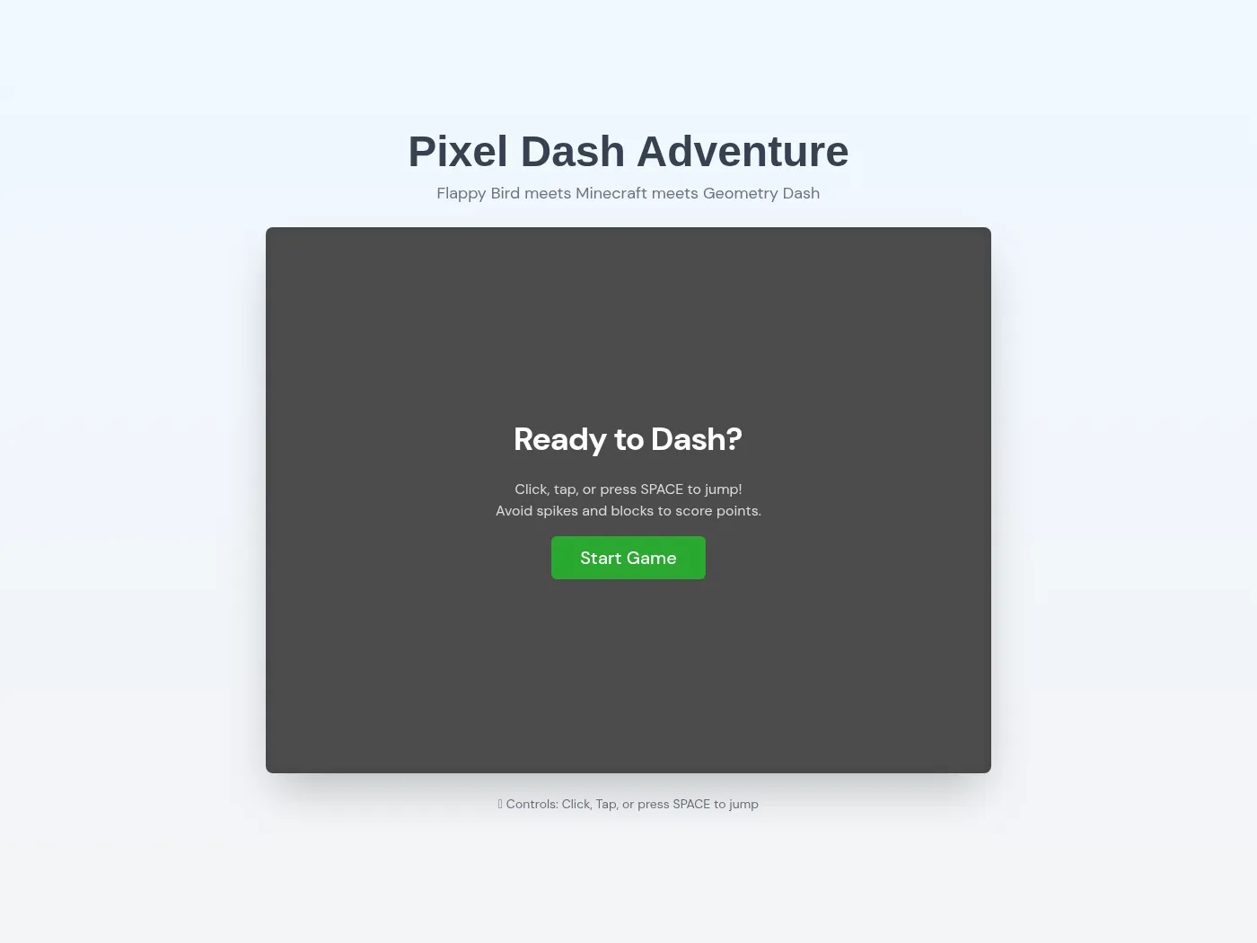 Pixel Dash Adventure
